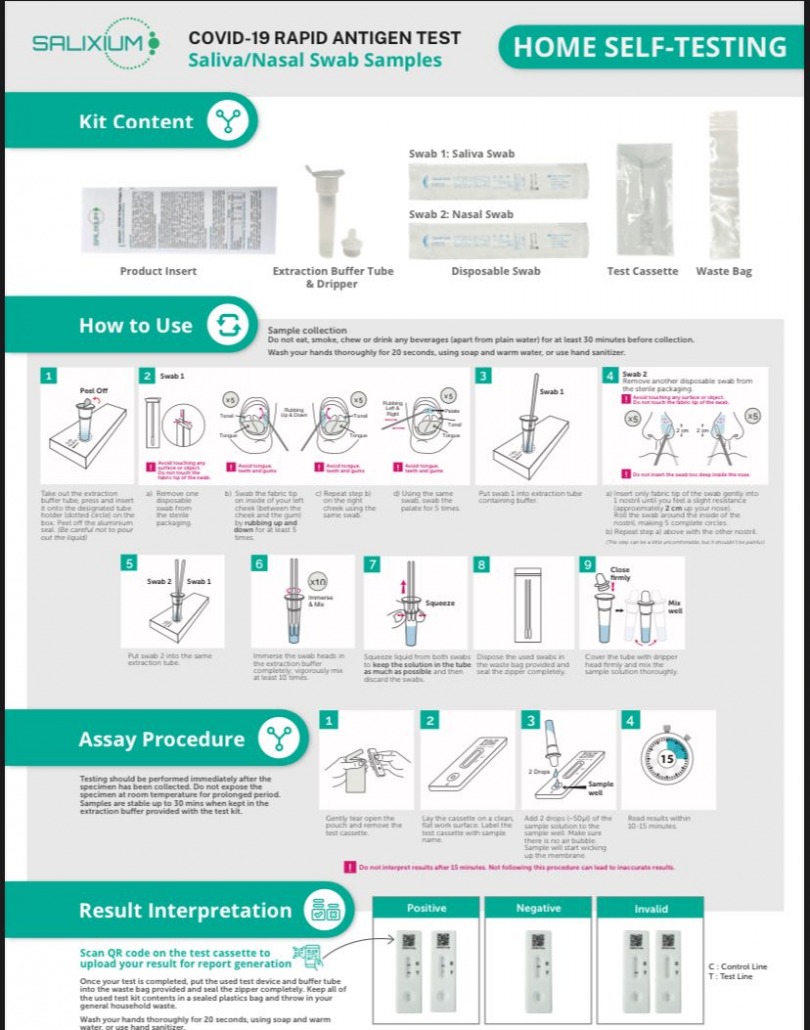 Salixium Test Kit - PPE Malaysia